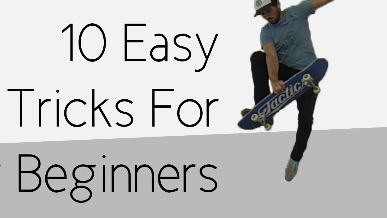 10 Easy Beginner Skateboard Tricks - San Diego Skate Parks