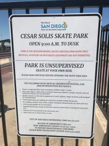 Cesar Solis Skatepark - SDSkateparks.org